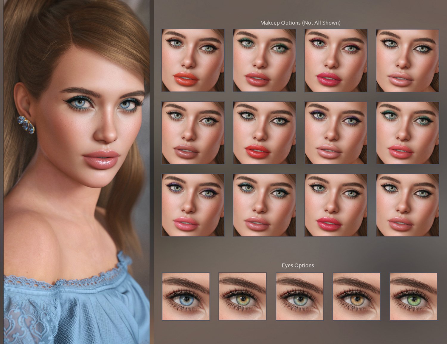 Addy Maia and Expressions for Genesis 9 | Daz 3D