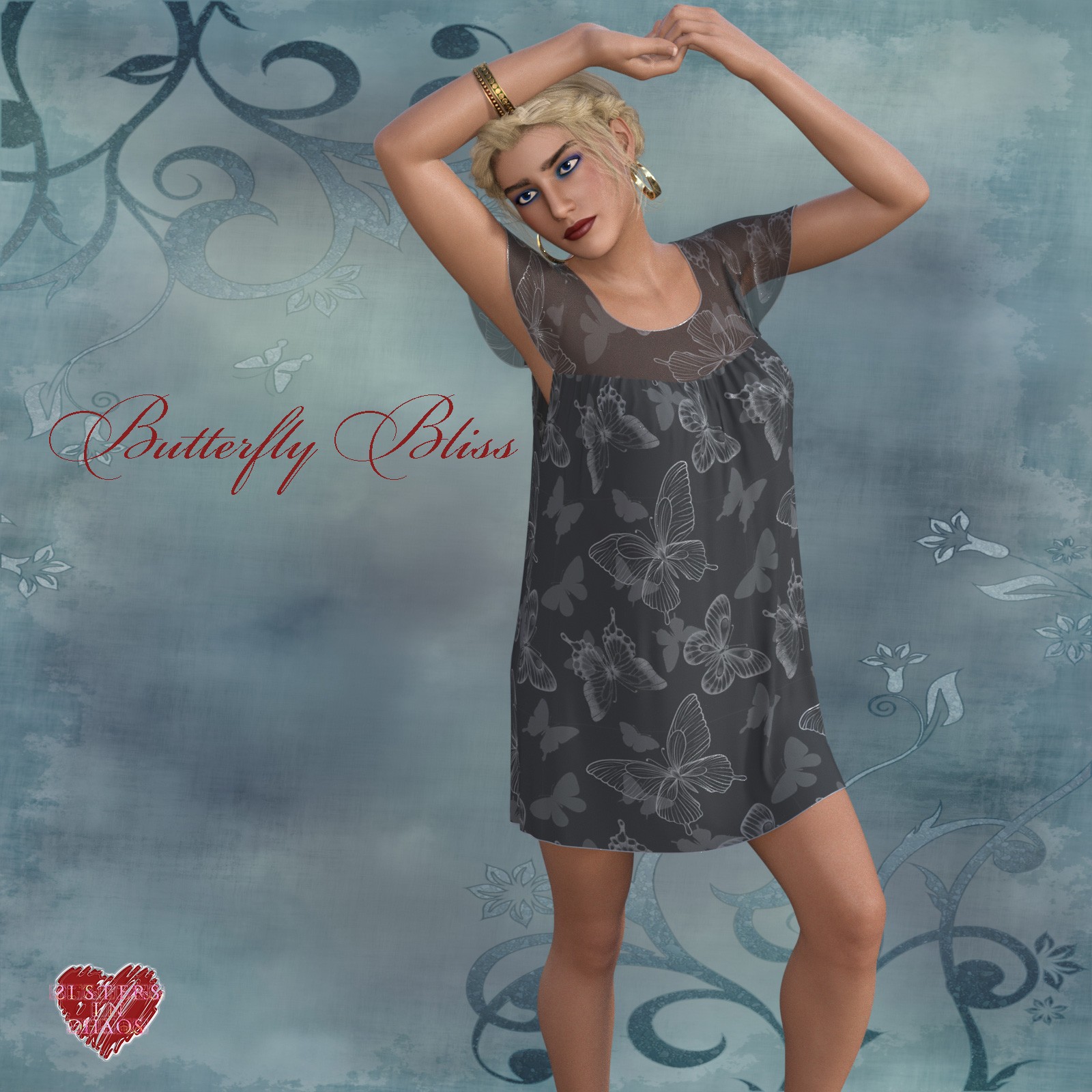 Eli BabyDoll Dress for G8xF | Daz 3D