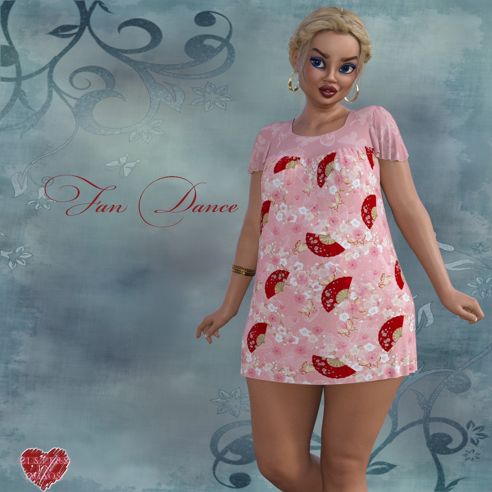 Eli BabyDoll Dress for G8xF | Daz 3D