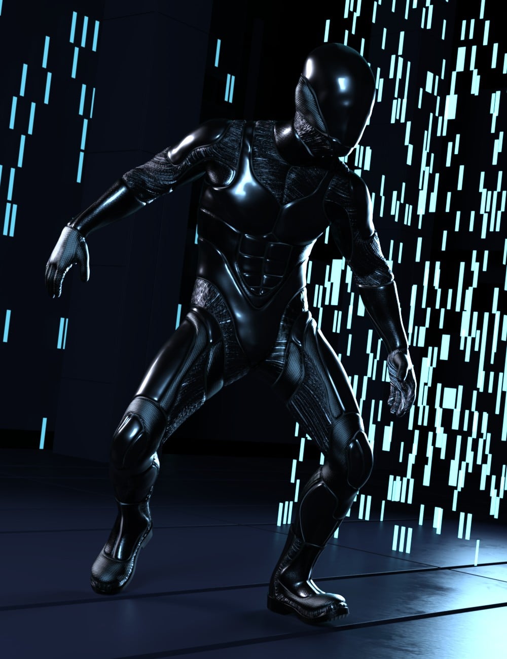 DZ Vortex Exosuit for Genesis 9 | Daz 3D