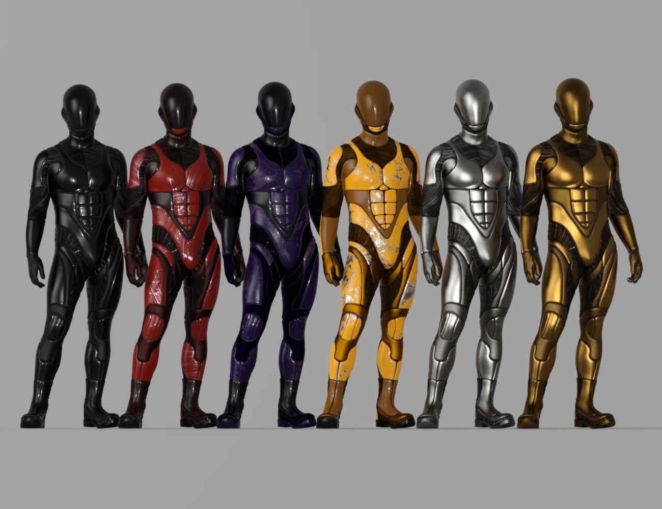 DZ Vortex Exosuit for Genesis 9 | Daz 3D
