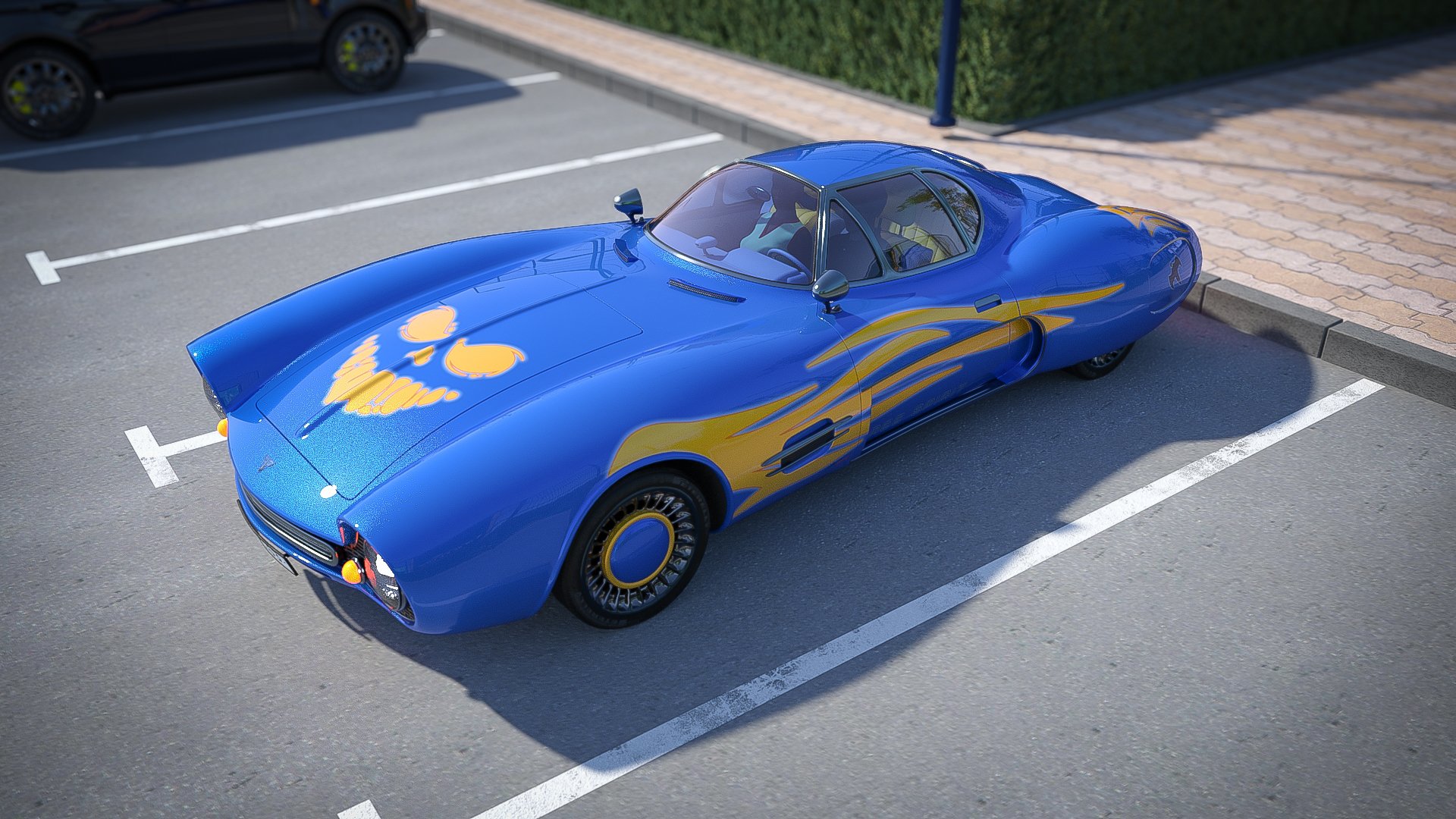 SE Car Fantom | Daz 3D