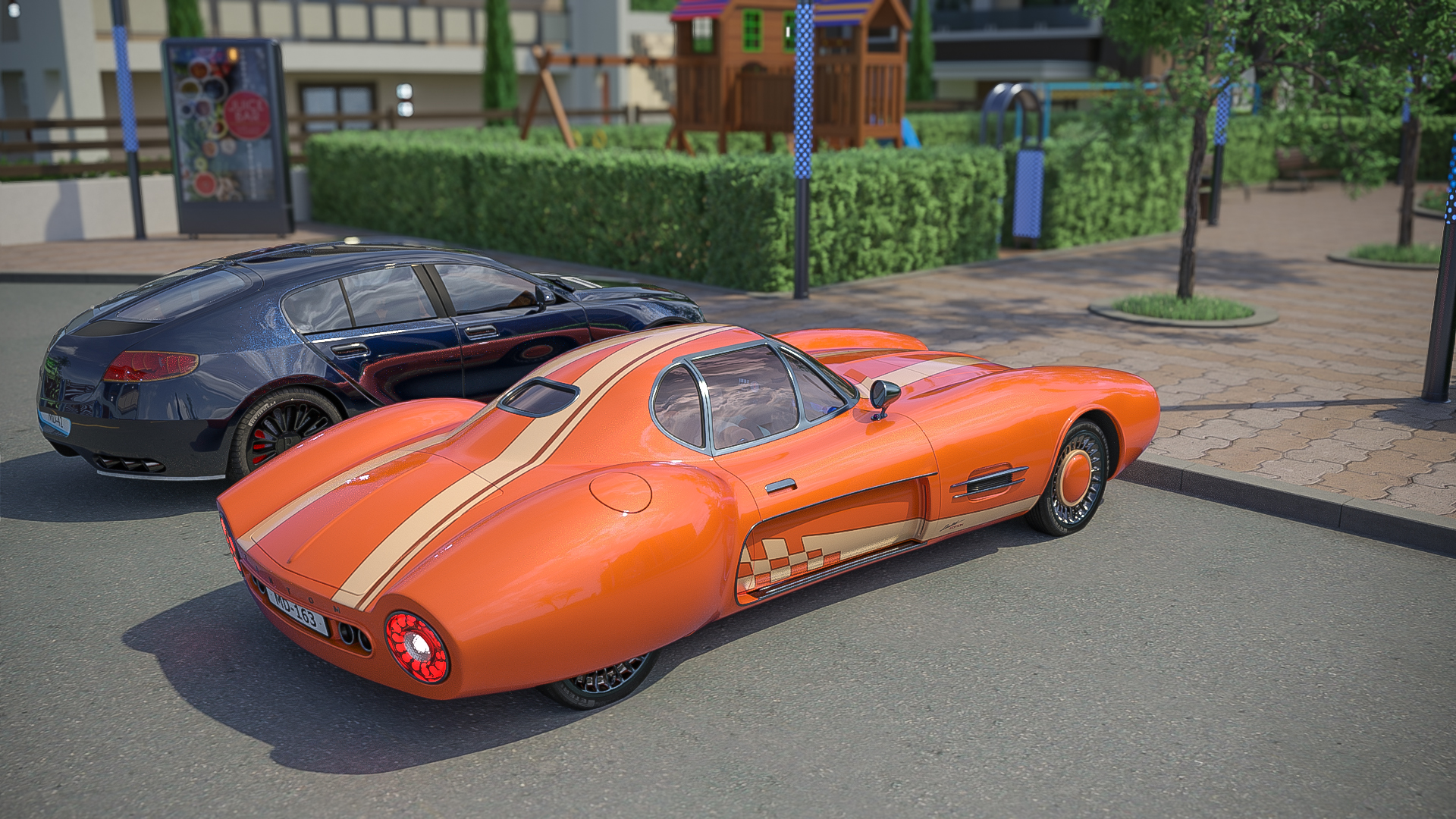 SE Car Fantom | Daz 3D