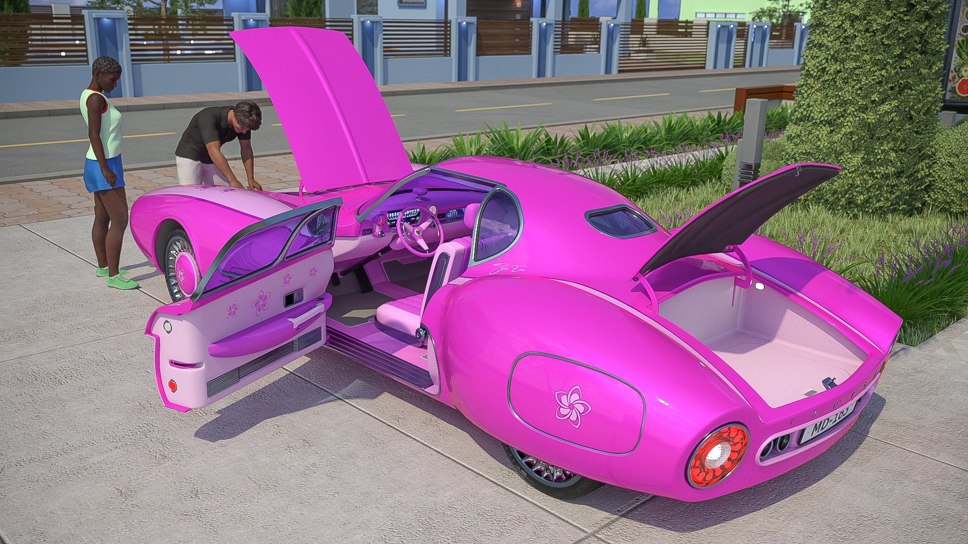 SE Car Fantom | Daz 3D