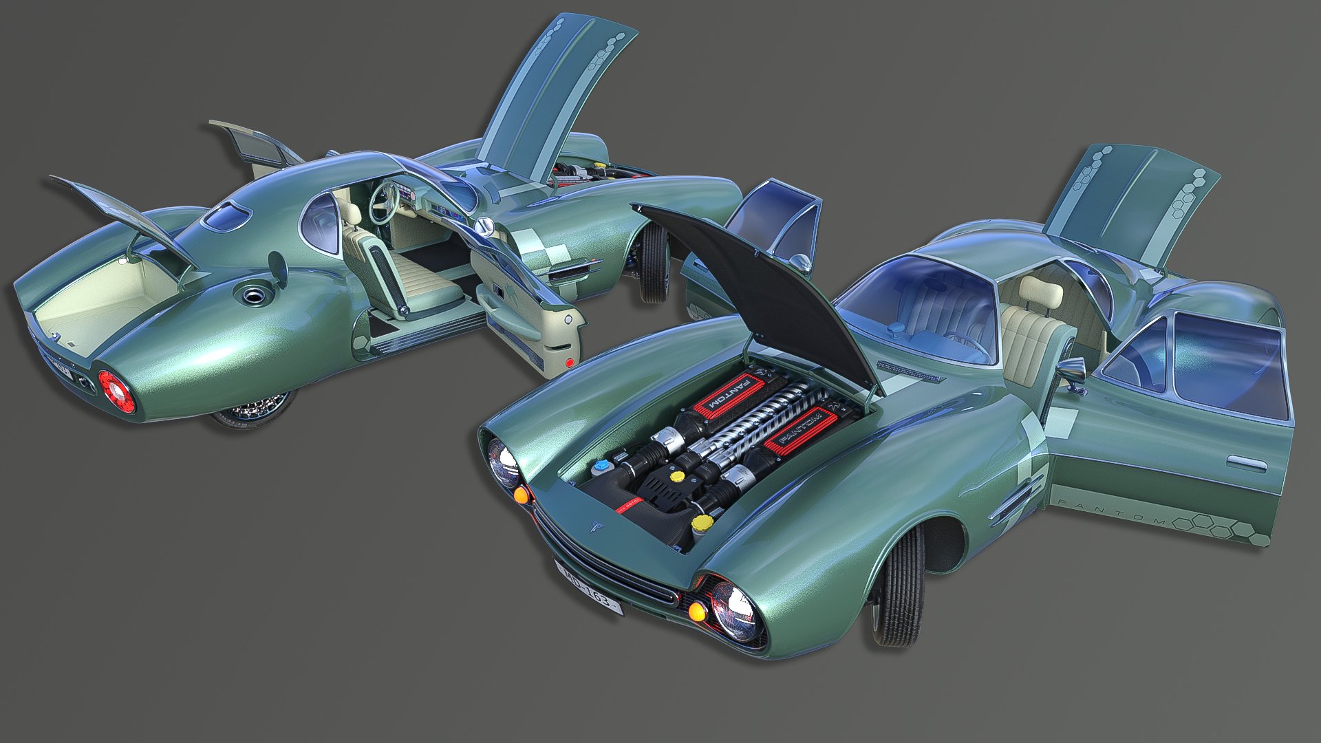 SE Car Fantom | Daz 3D