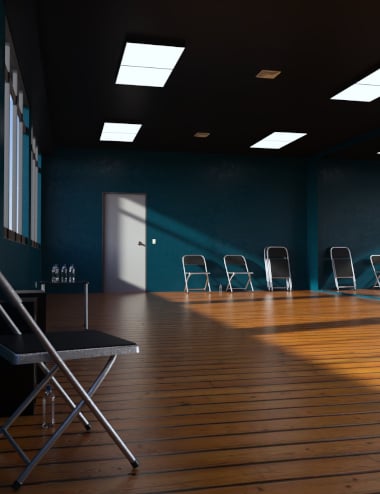 Dance Studio Room | Daz 3D