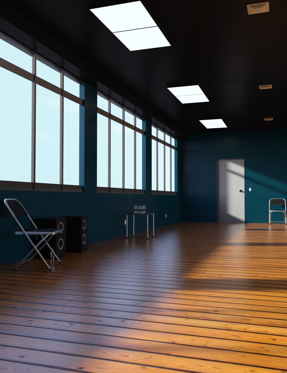 Dance Studio Room | Daz 3D