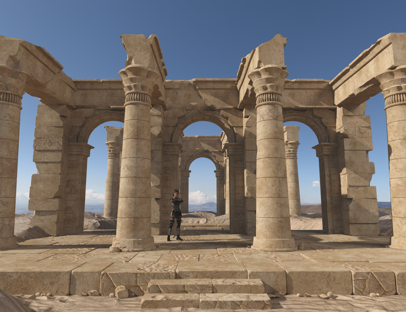 Egyptian Ruins 2 | Daz 3D