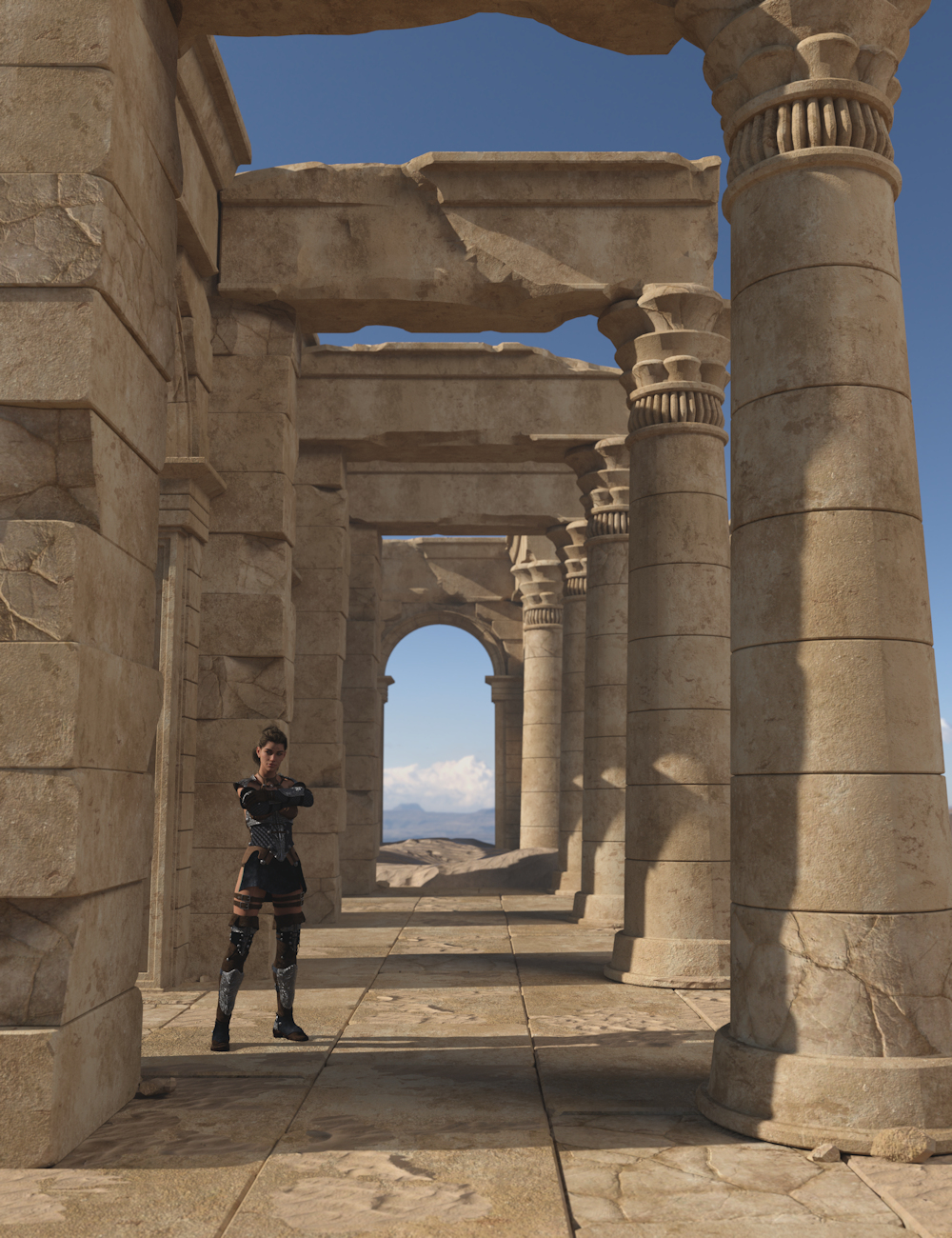 Egyptian Ruins 2 | Daz 3D