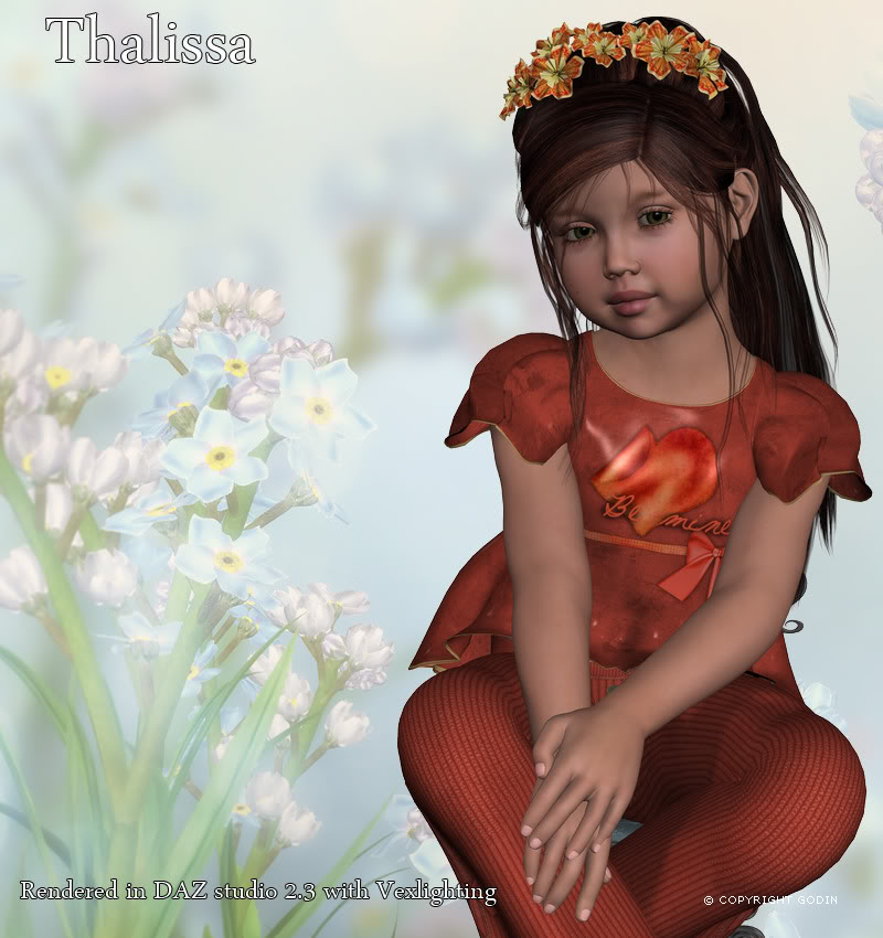 VH Thalissa for Kids 4 | Daz 3D