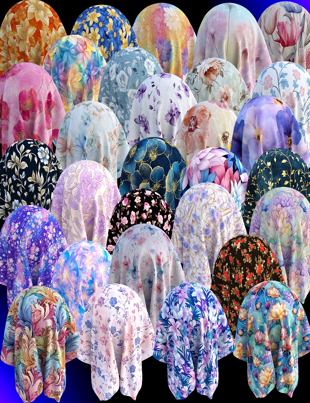 Blooms-2 -Shader Presets Merchant Resource | Daz 3D