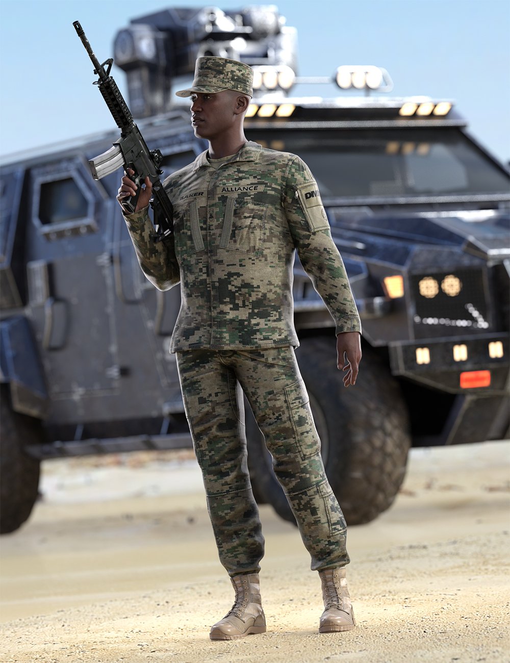 Lawrence 9 HD Add-On Bundle | Daz 3D