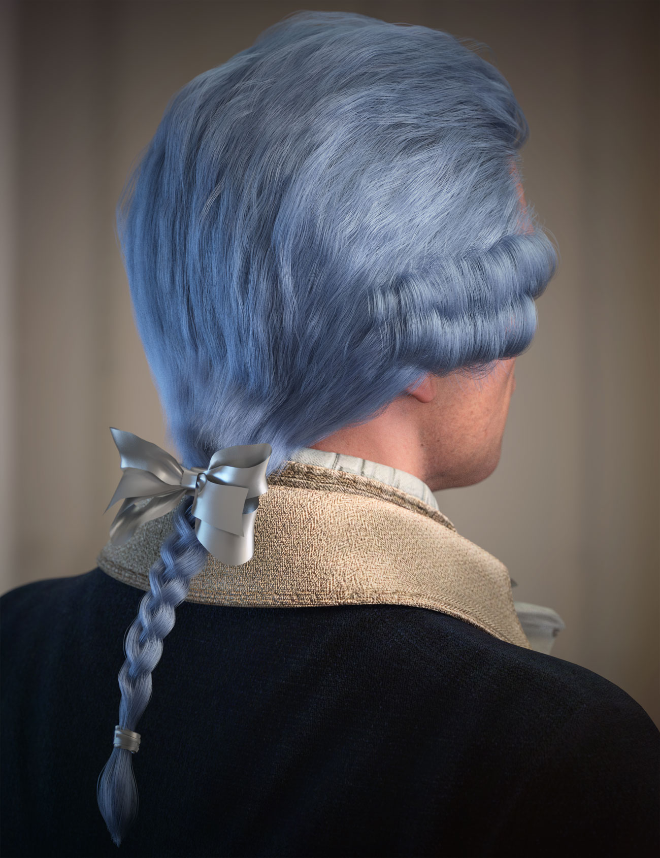 dForce Louis Hair for Genesis 9 | Daz 3D