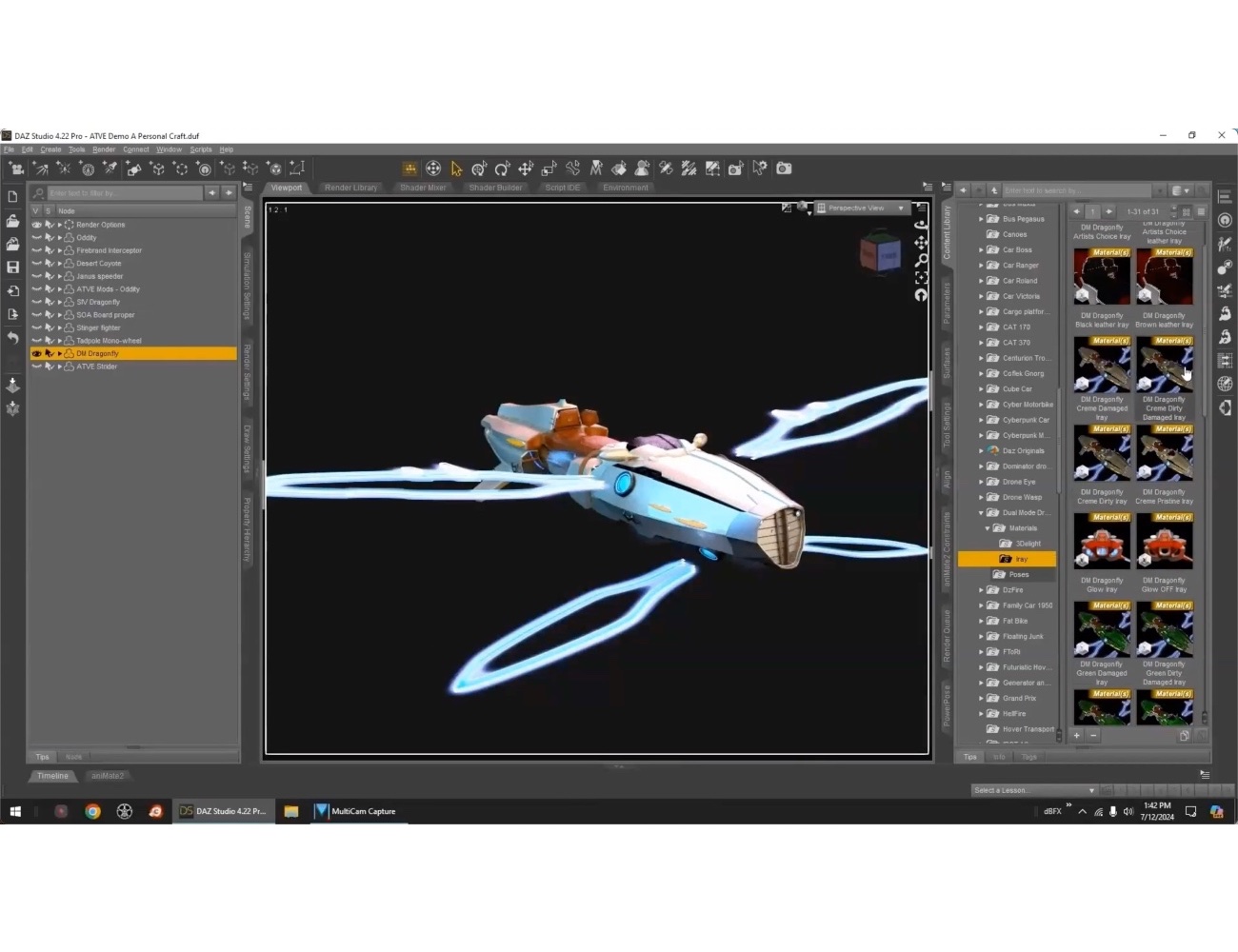 The Creative Cart: Animation and Model Showcase with Kara Pitat | Daz 3D