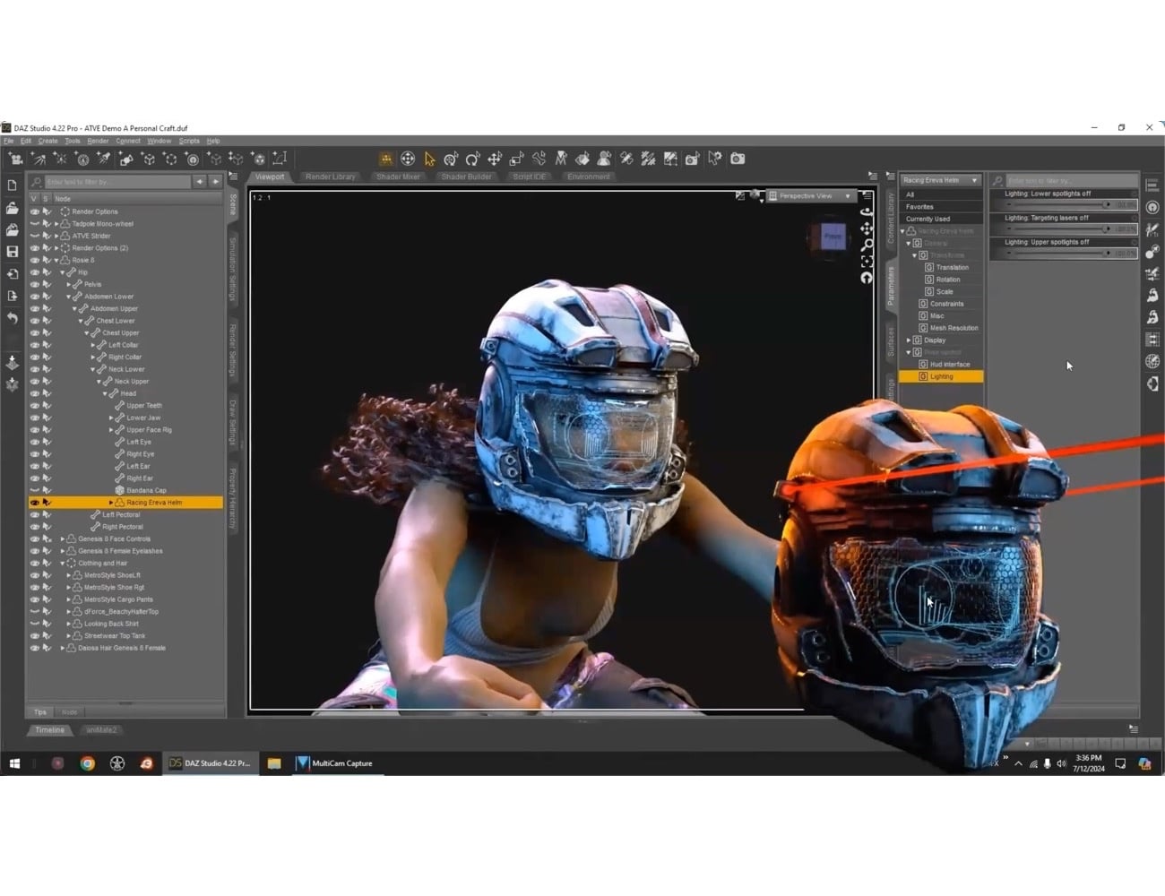 The Creative Cart: Animation and Model Showcase with Kara Pitat | Daz 3D