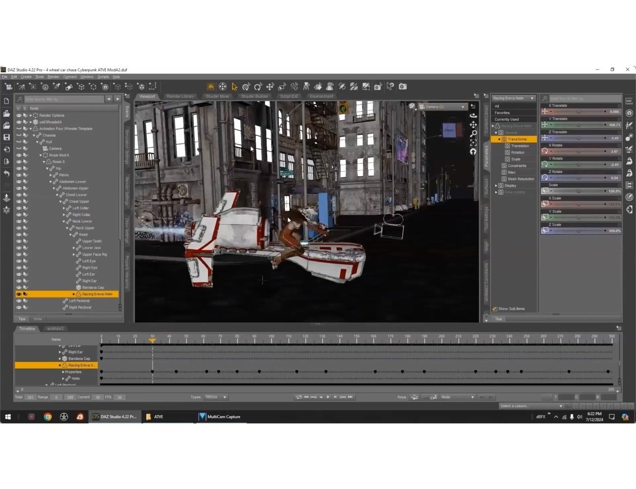 The Creative Cart: Animation and Model Showcase with Kara Pitat | Daz 3D