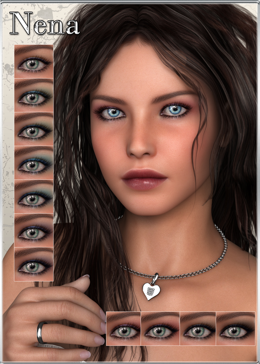 VH Nena ( Character & Jewels) | Daz 3D