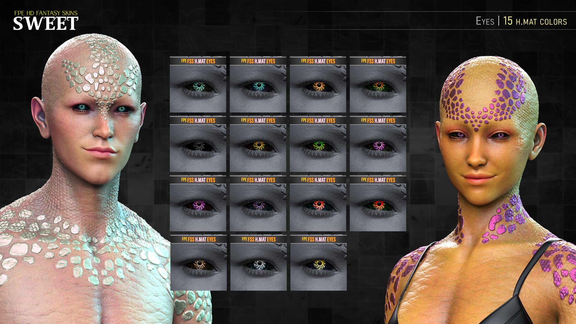 FPE Fantasy HD Skins Sweet for Genesis 9 | Daz 3D