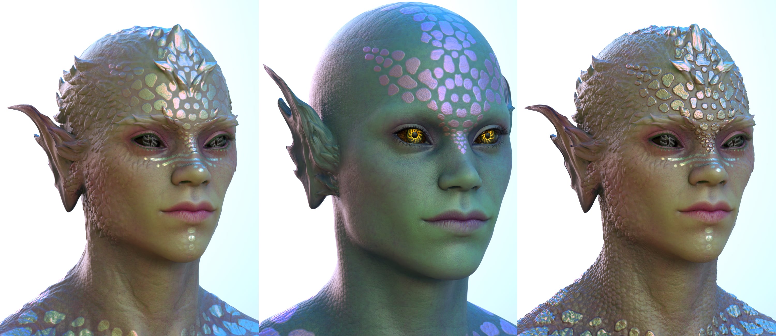 ND Dragonesque : The HD Fantasy Shapes for Genesis 9 | Daz 3D