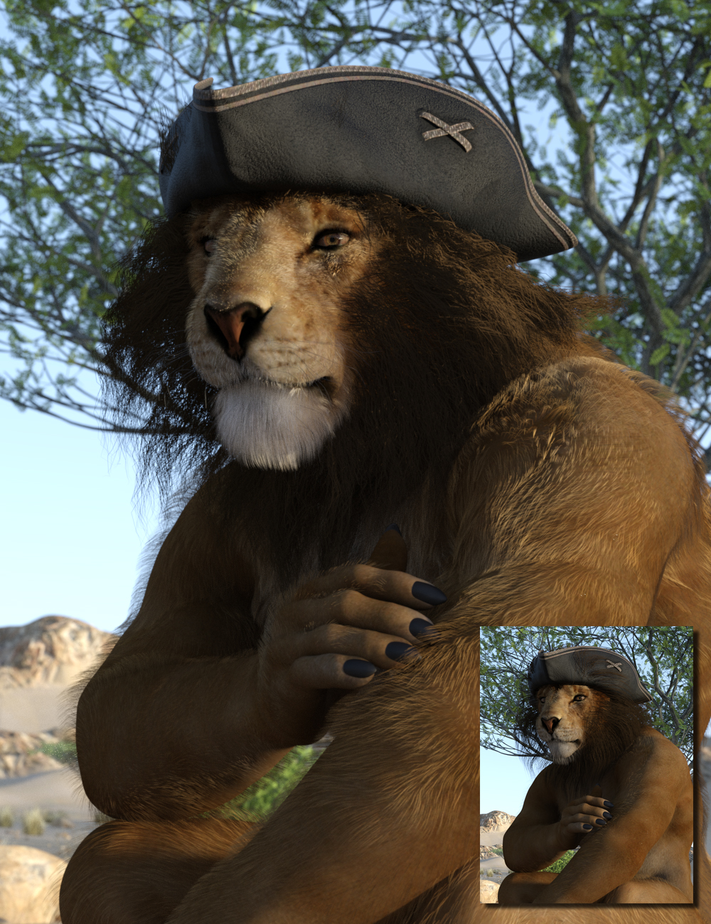 Hat Check for Genesis 9 | Daz 3D