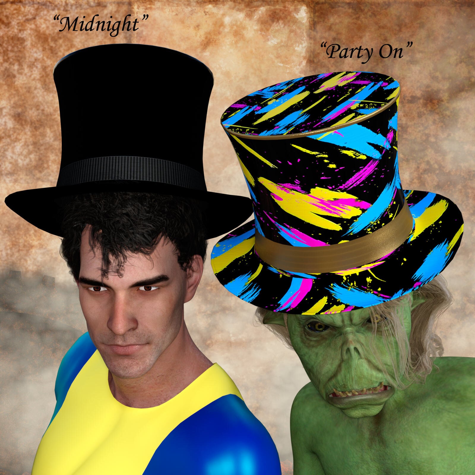 Top Hat for DS | Daz 3D