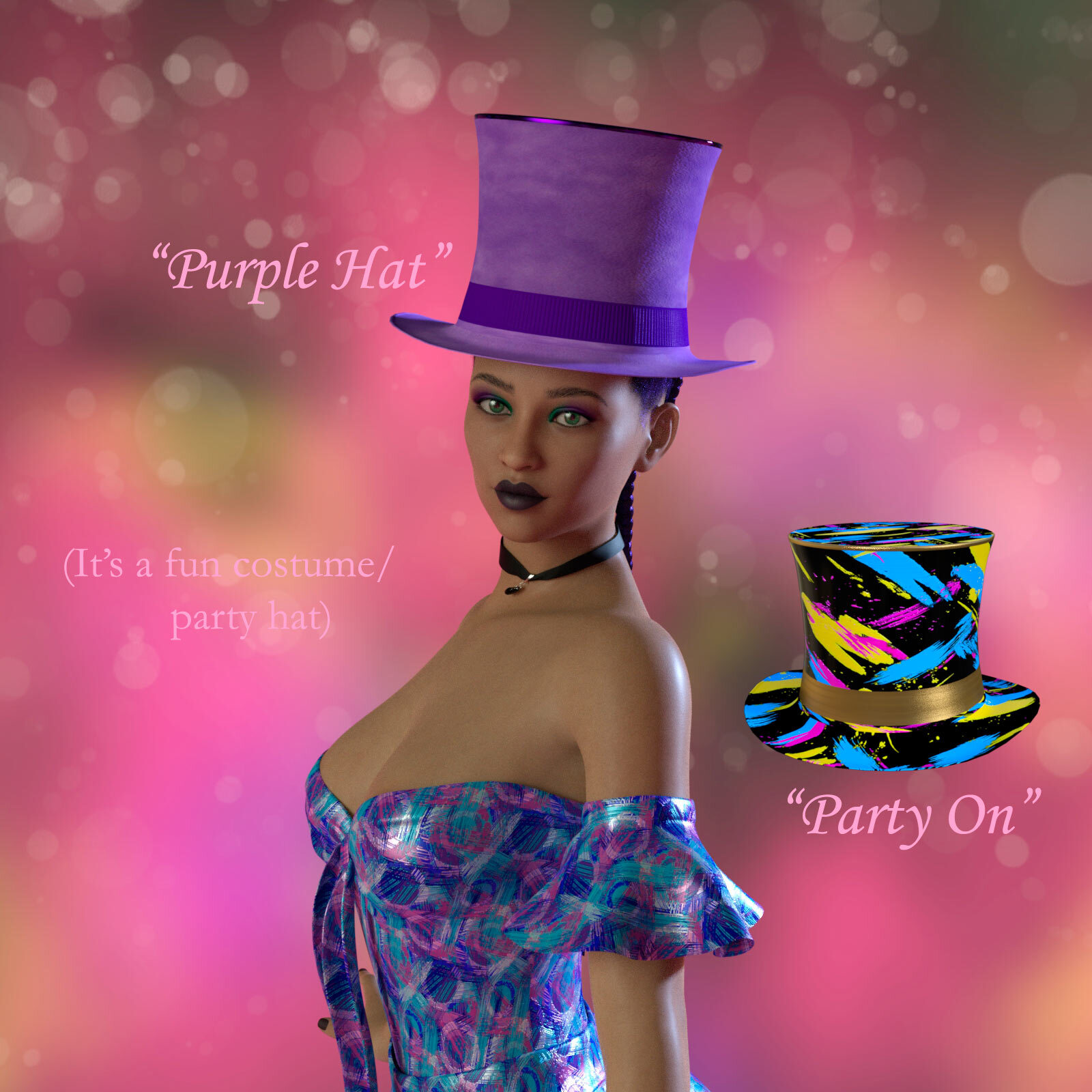 Top Hat for DS | Daz 3D
