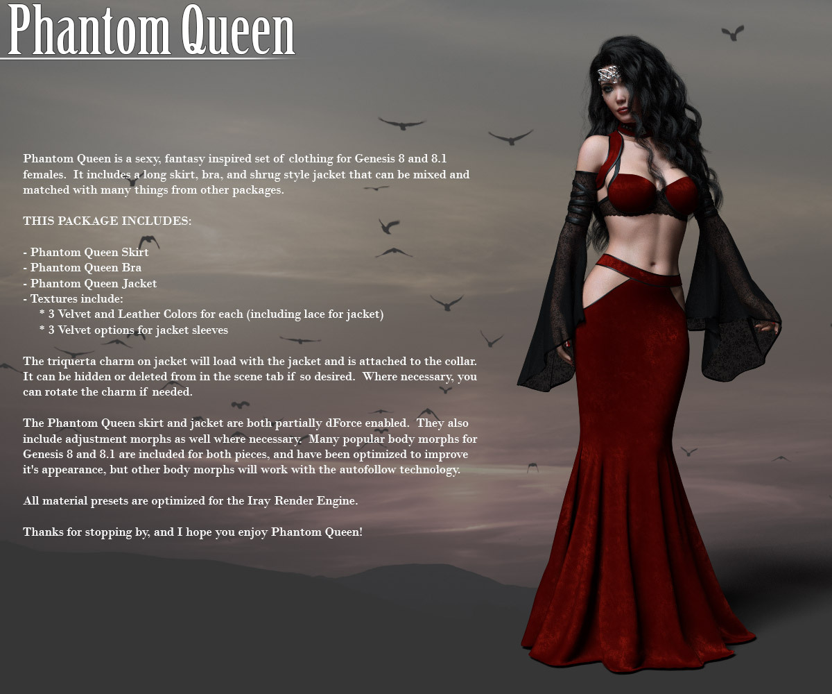 Phantom Queen | Daz 3D