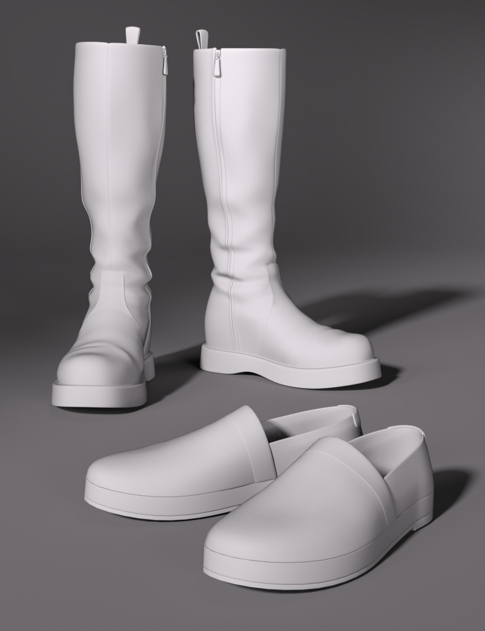 Flat Shoes 2 In 1 For Genesis 9 | Daz 3D