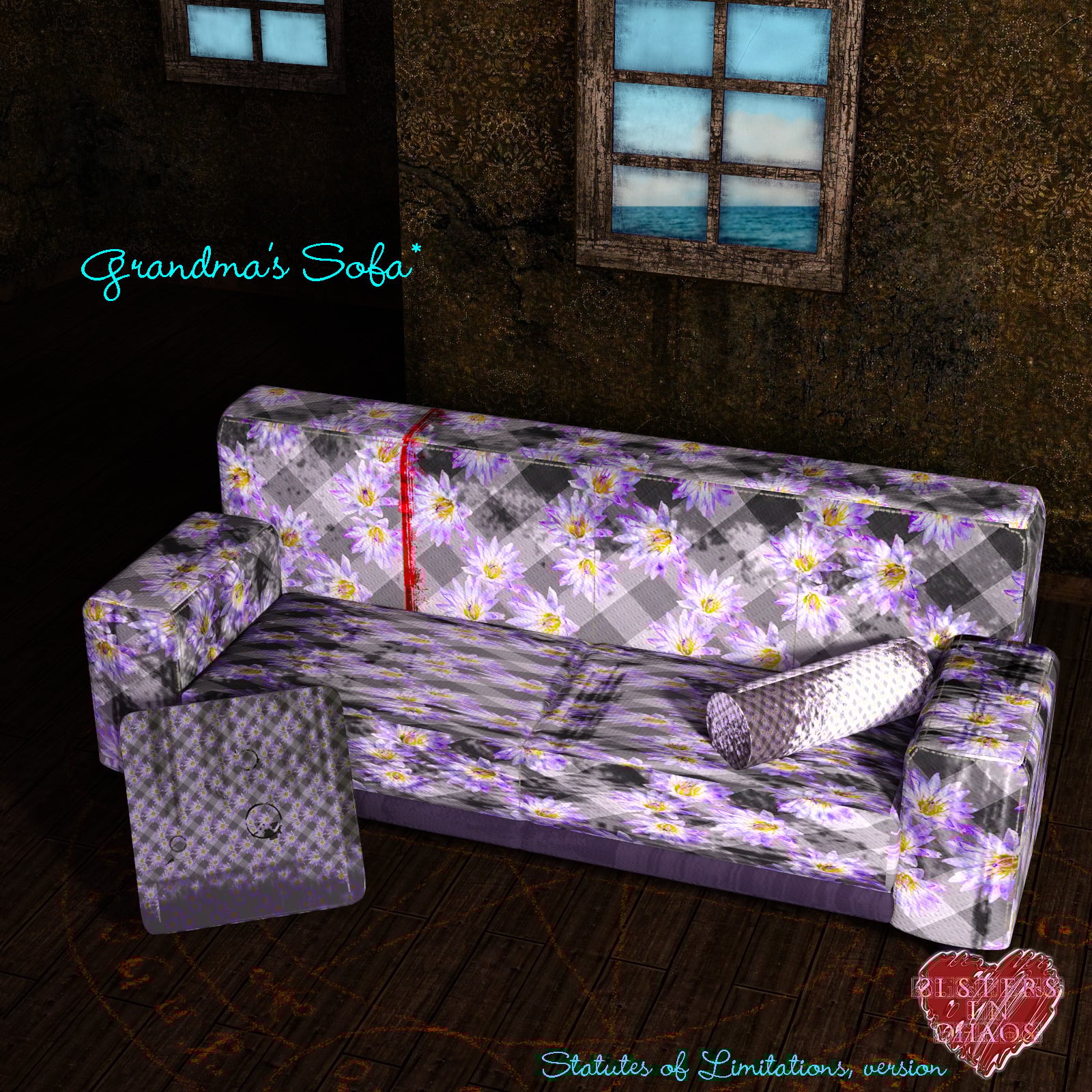 The Horrible Sofa for DS | Daz 3D