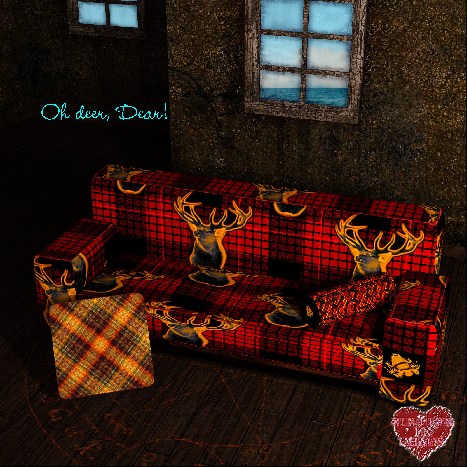 The Horrible Sofa for DS | Daz 3D
