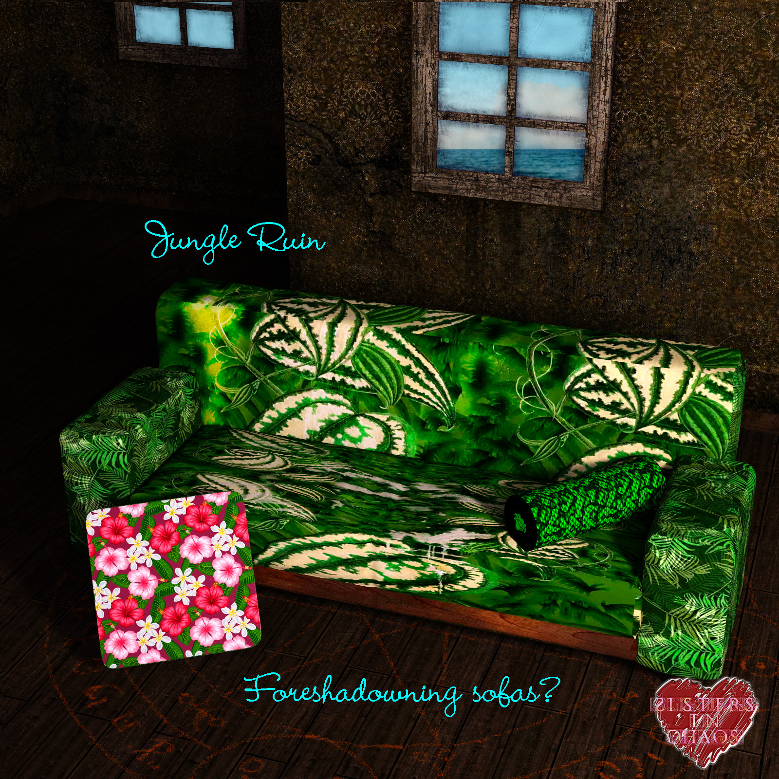 The Horrible Sofa for DS | Daz 3D