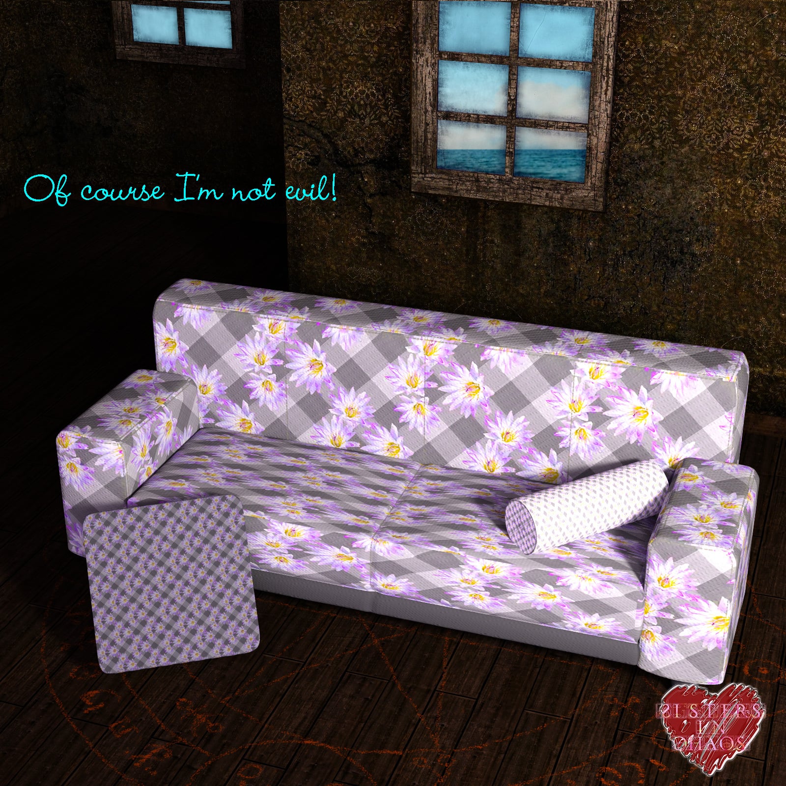 The Horrible Sofa for DS | Daz 3D