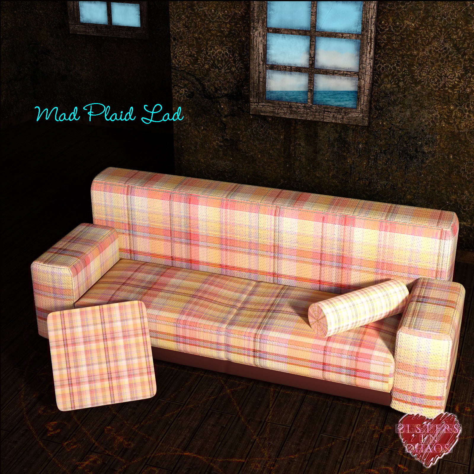 The Horrible Sofa for DS | Daz 3D