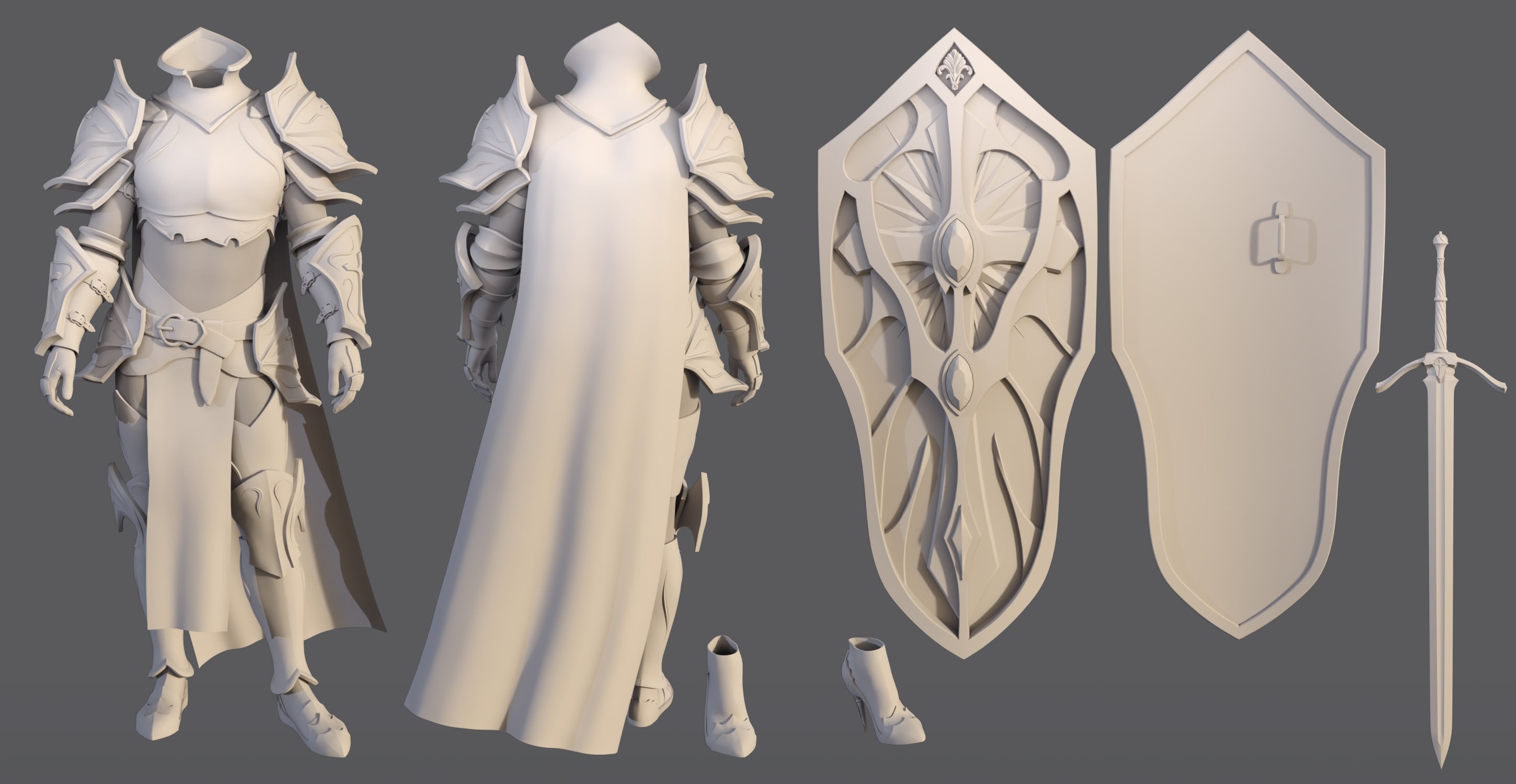 ZK dForce Agnus Dei Paladin Armor | Daz 3D