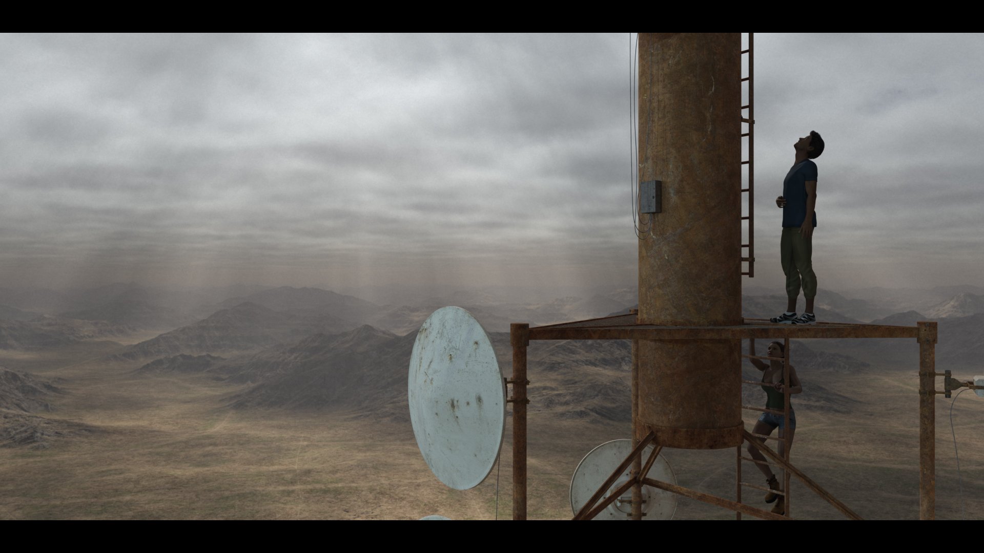 Vertigo Tower HDRI/Skysphere Addon | Daz 3D
