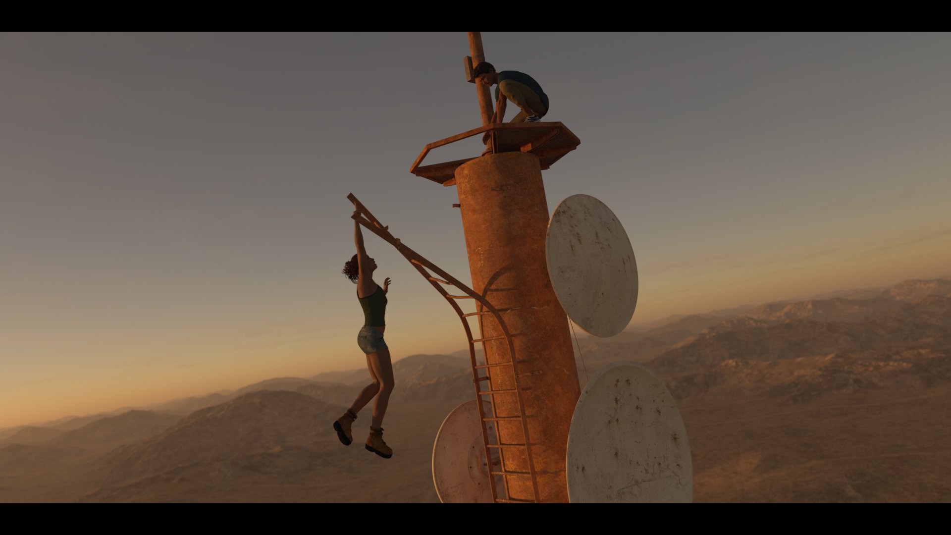 Vertigo Tower HDRI/Skysphere Addon | Daz 3D