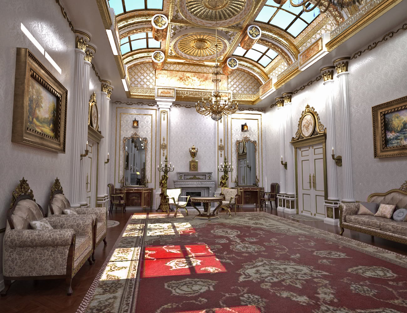 XI Royal Palace Bundle | Daz 3D