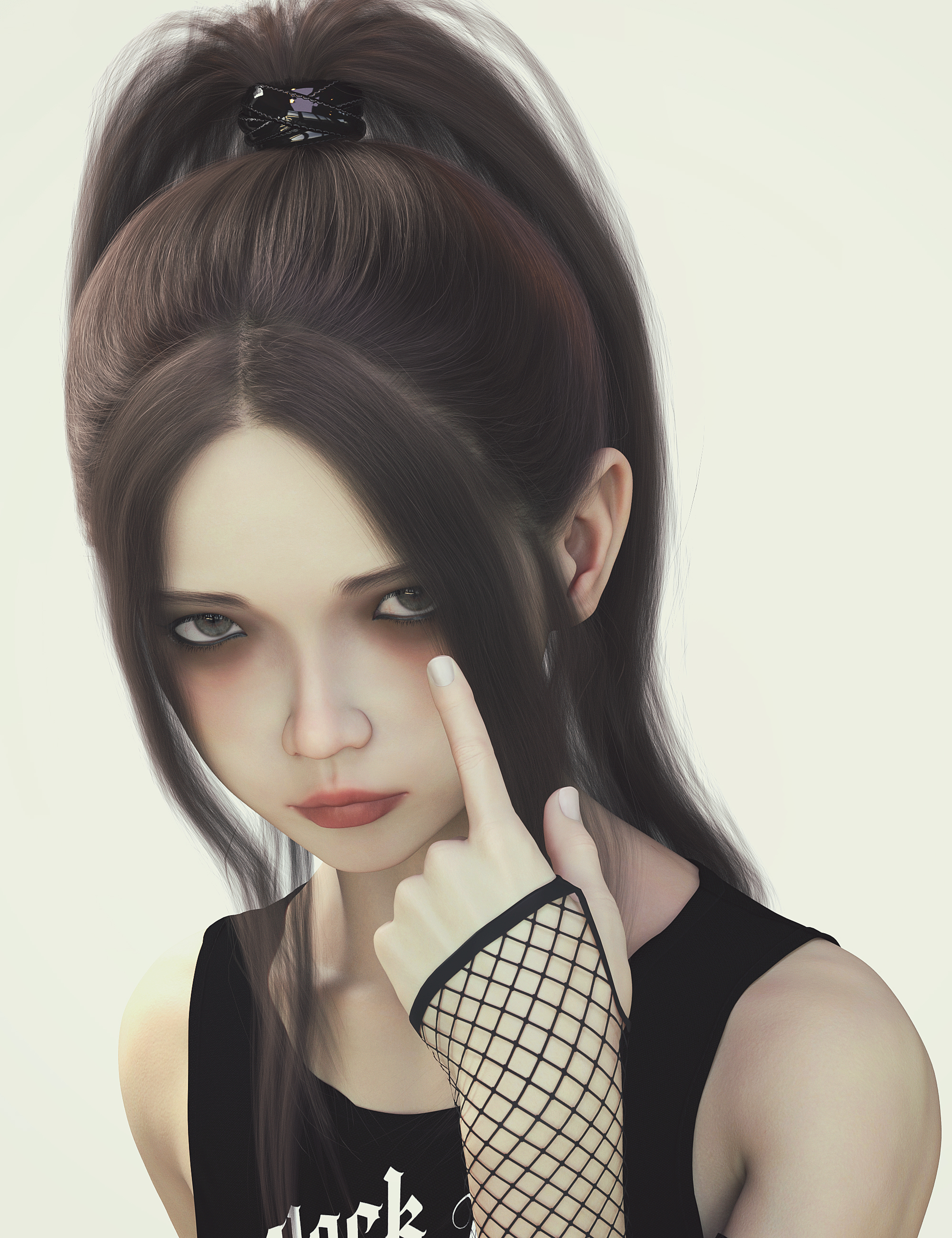 Sakuya HD Character, dForce Clothing and Pose Bundle for Genesis 9 | Daz 3D