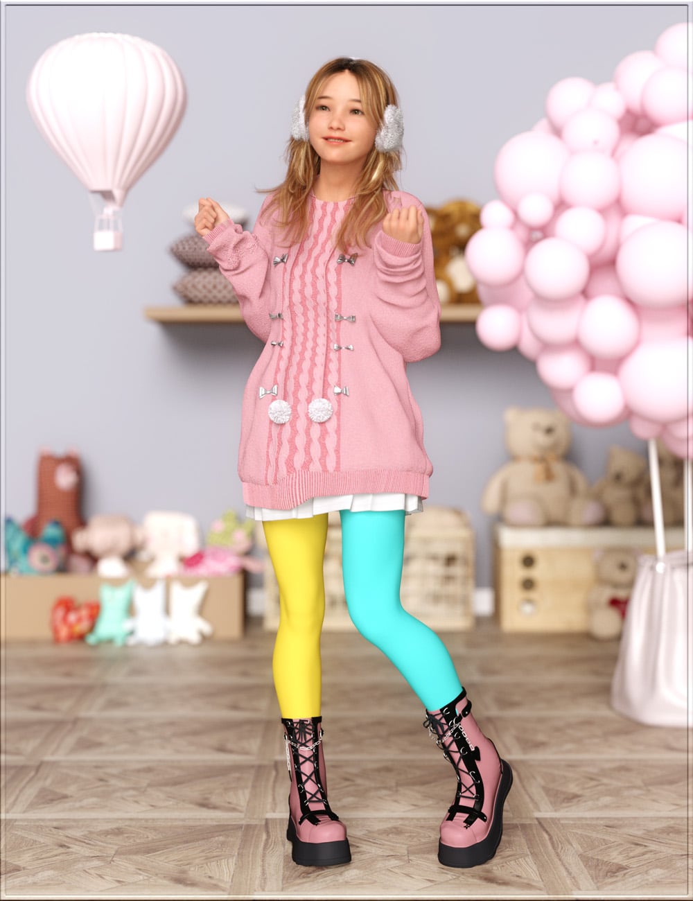 Sexy Skinz - Pantyhose for Genesis 9 | Daz 3D