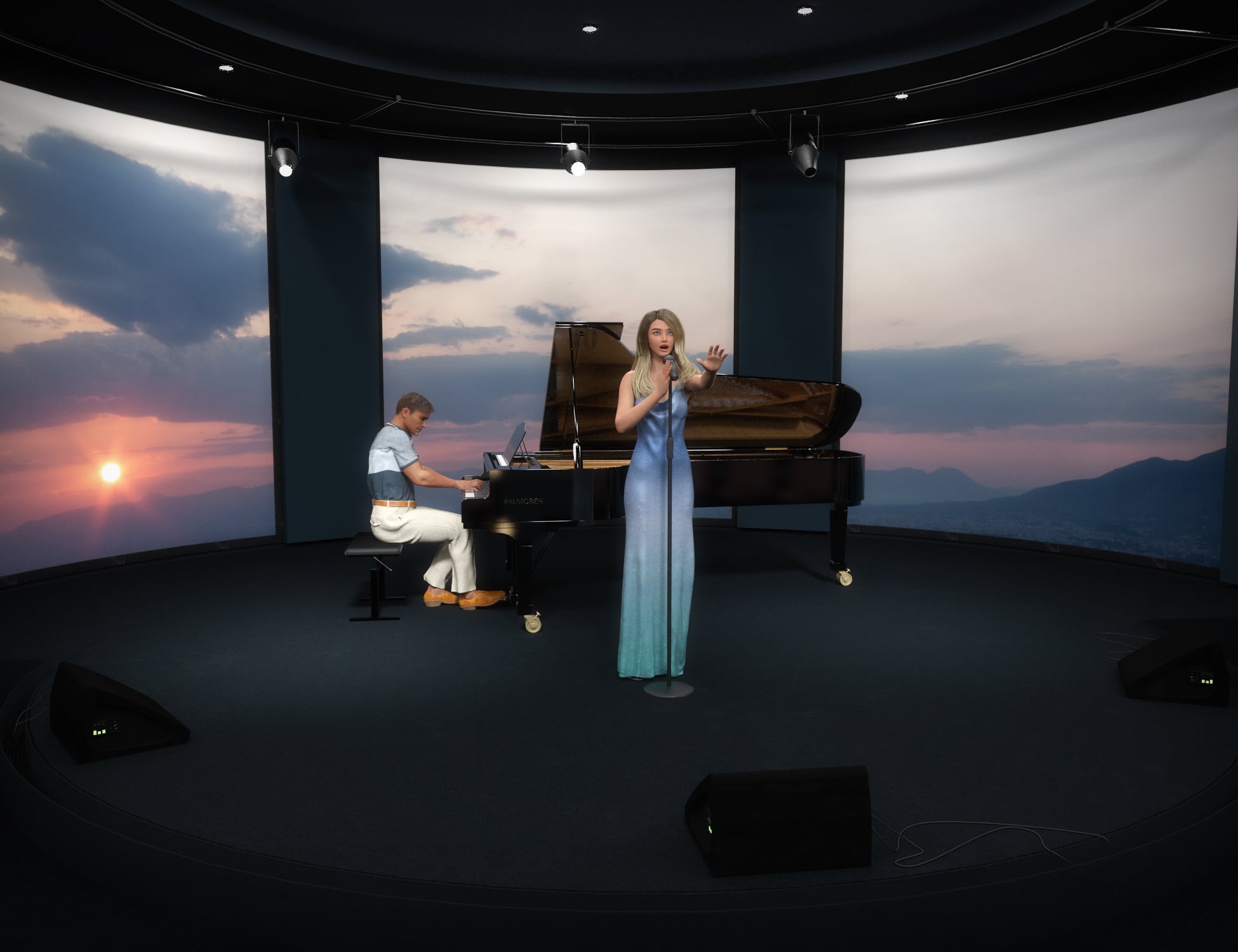 MD Unplugged Studio | Daz 3D