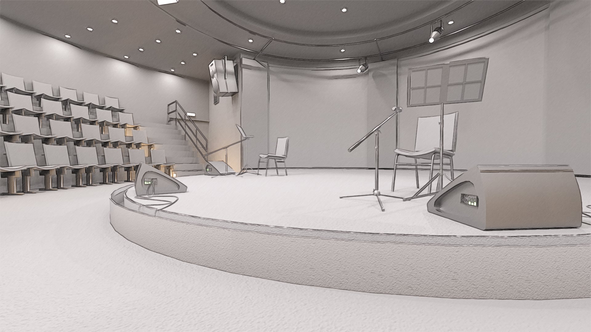 MD Unplugged Studio | Daz 3D