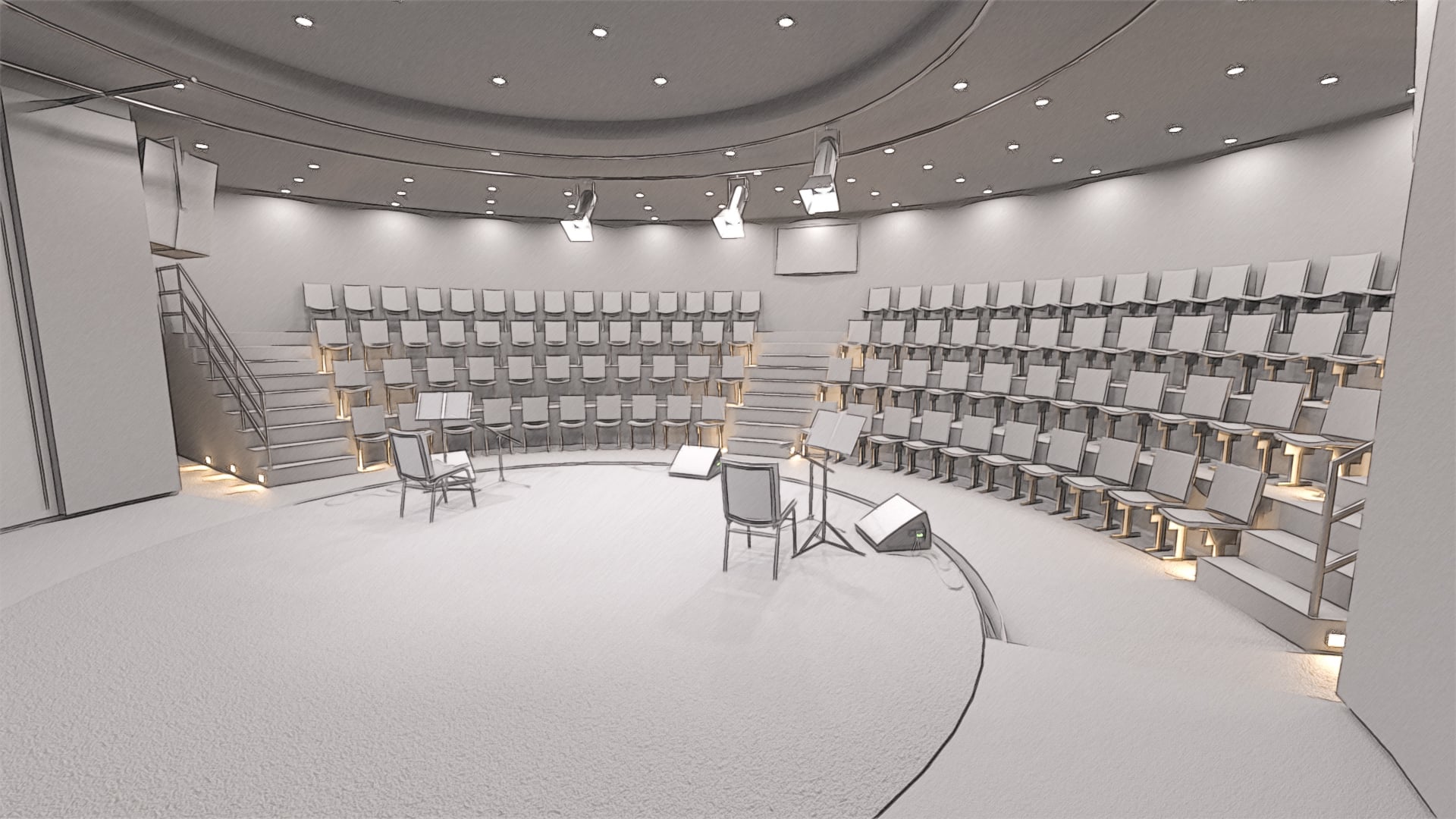 MD Unplugged Studio | Daz 3D