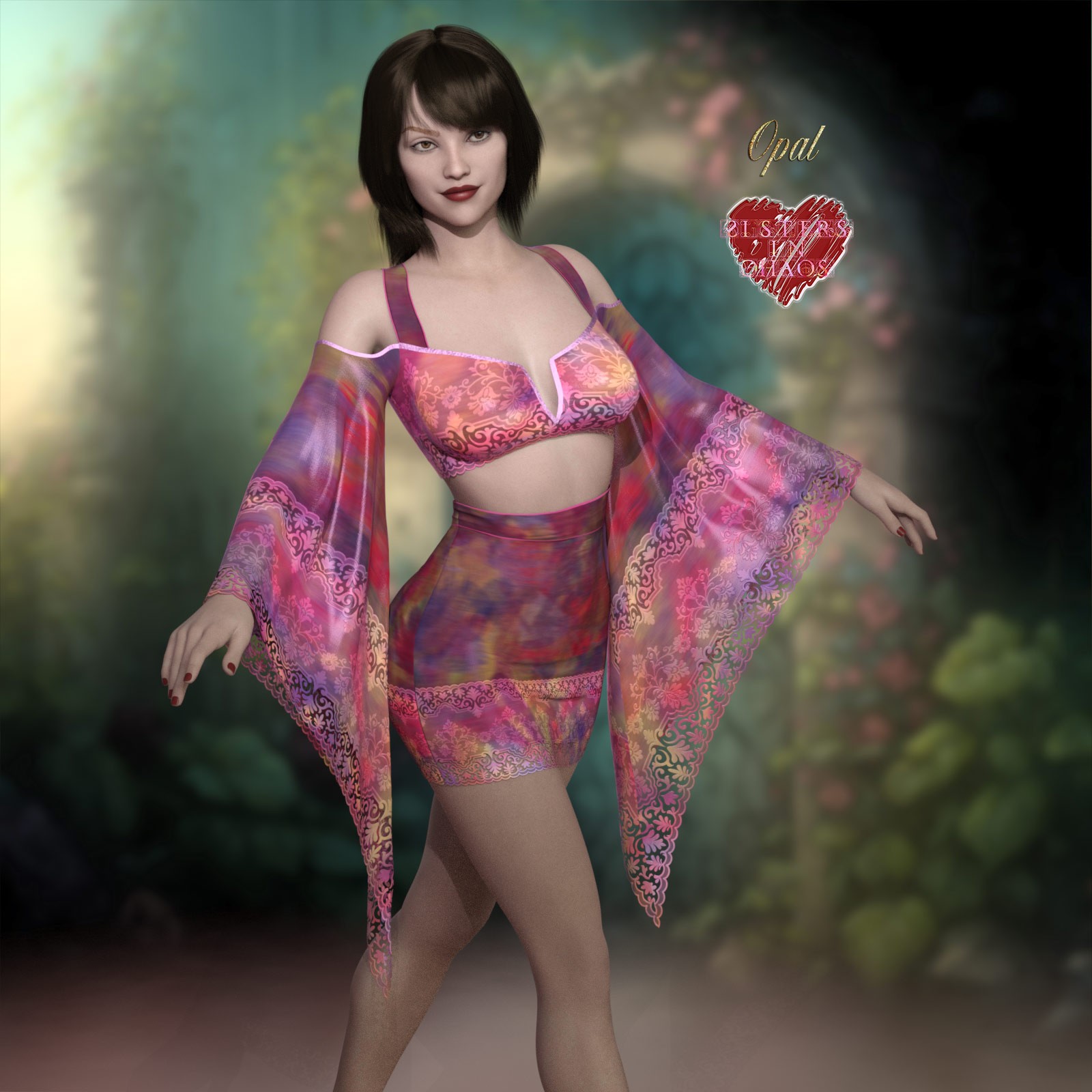 SIC Jewels for Garnet Set for G8xF | Daz 3D