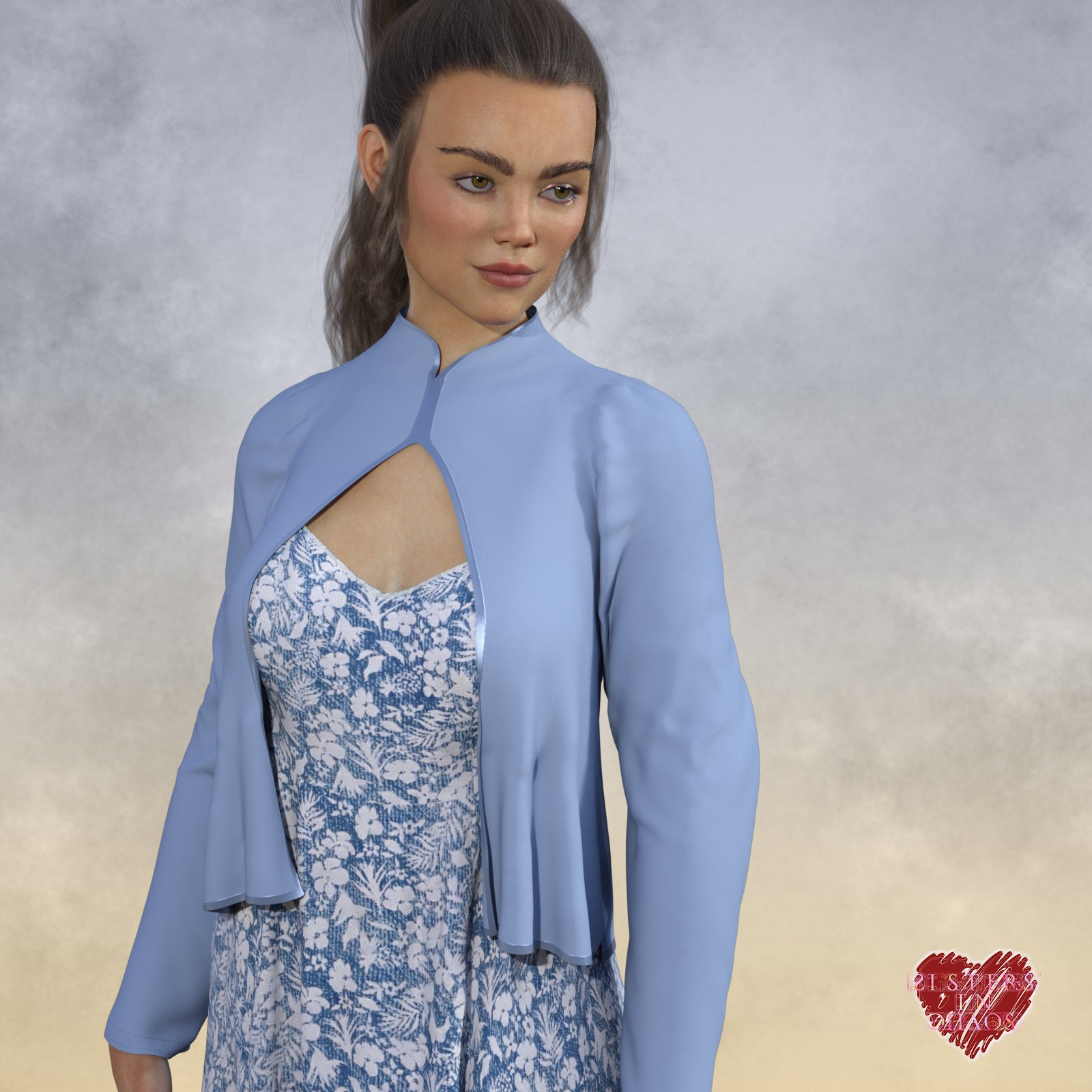 SIC Mandy Jacket for G8xF | Daz 3D
