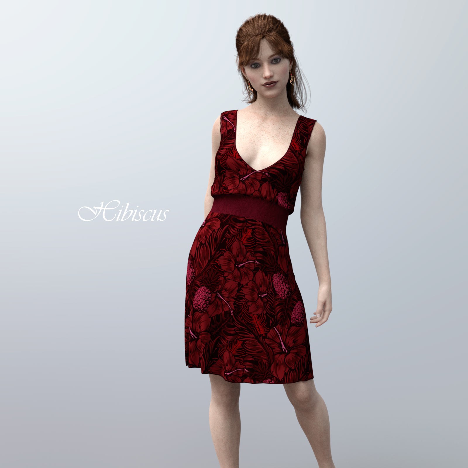 SIC Mia Sun Dress for G8xF | Daz 3D