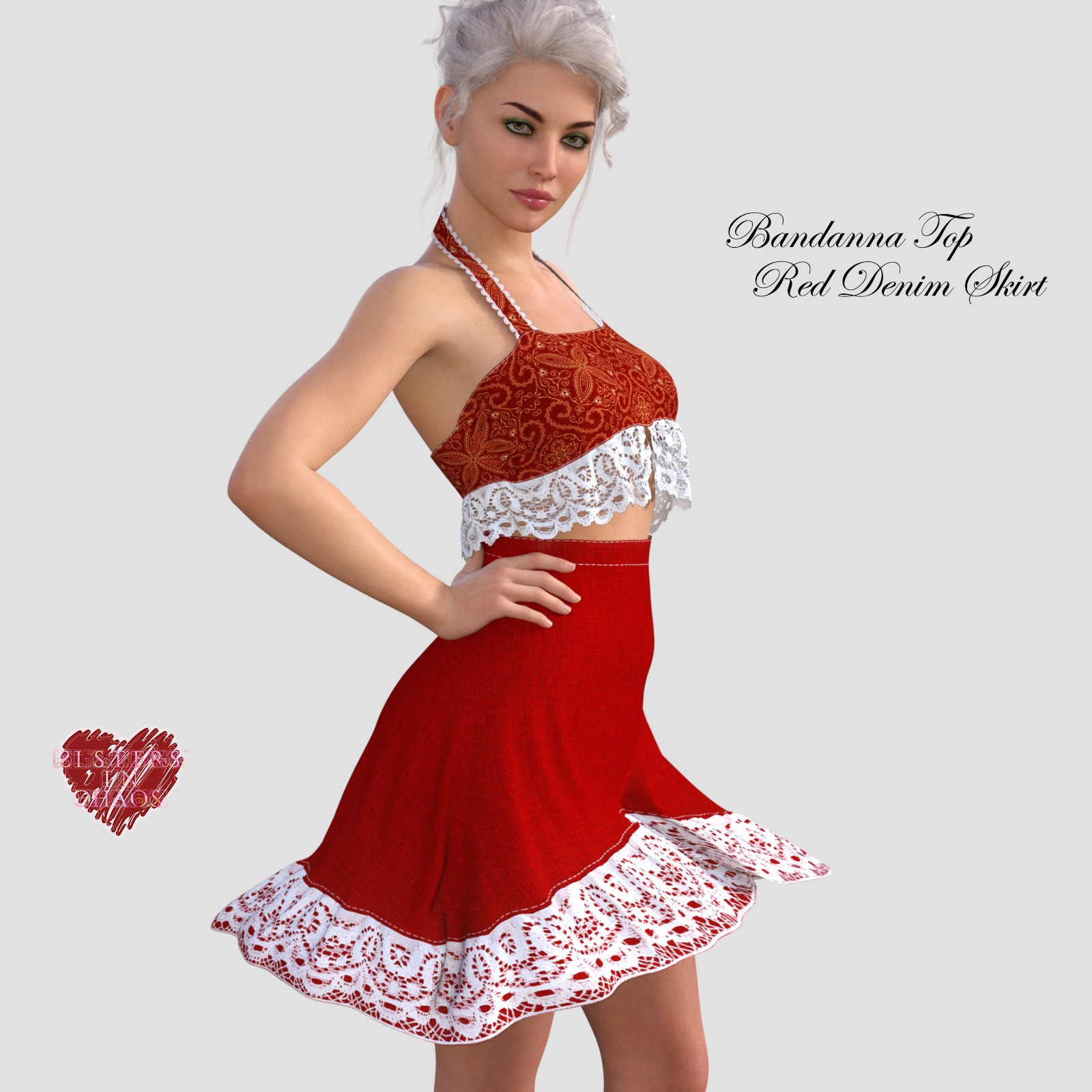 Sally Set for Genesis 8.x Females | Daz 3D