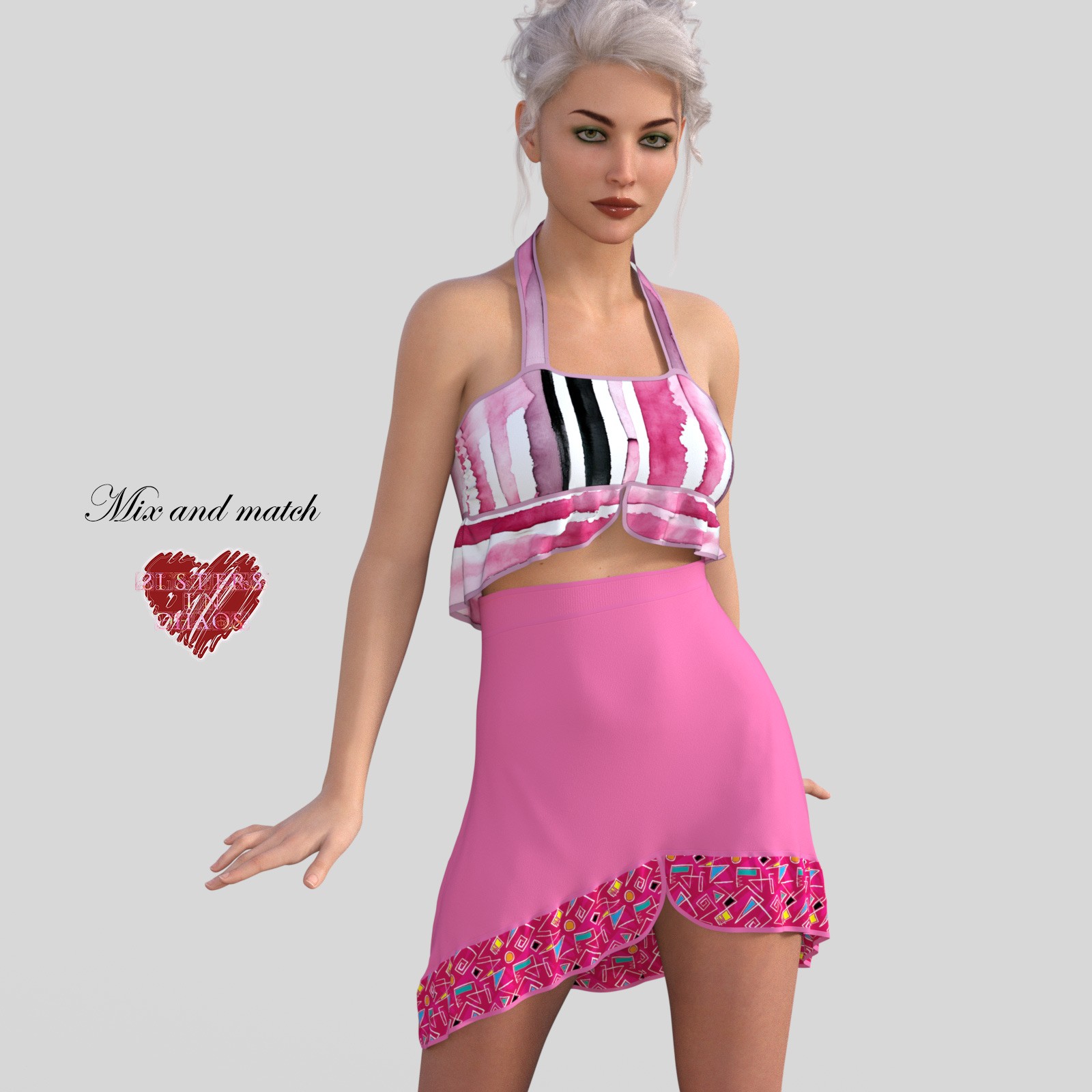 Sally Set for Genesis 8.x Females | Daz 3D