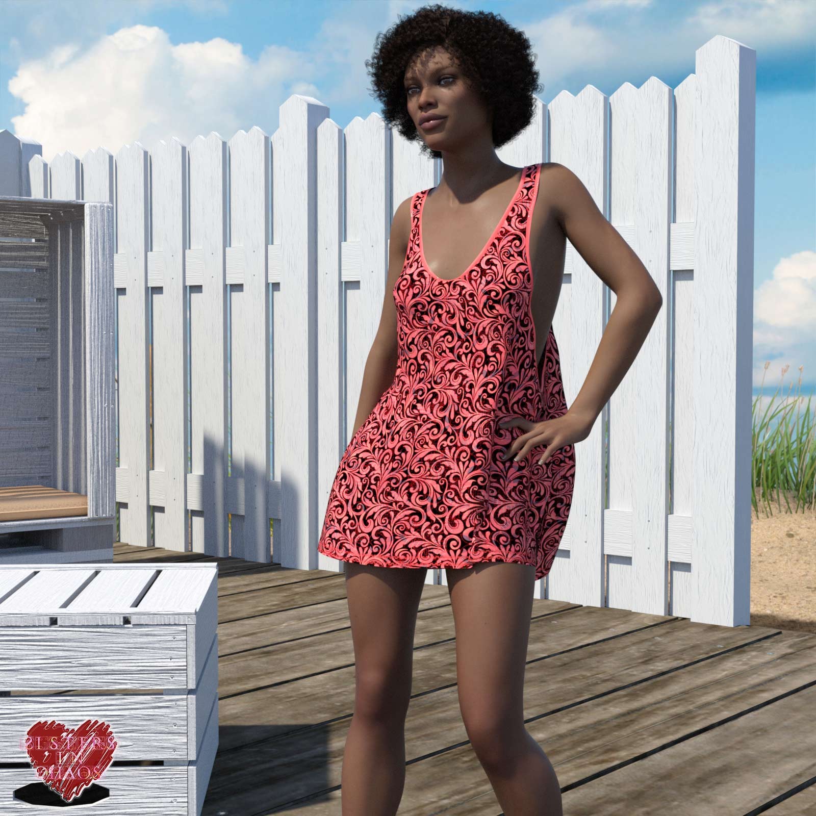 SIC Speechless for the No Limits Tank for G8xF | Daz 3D