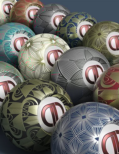 DD PBR Deco Wallpaper Shaders for Iray Vol 3 | Daz 3D