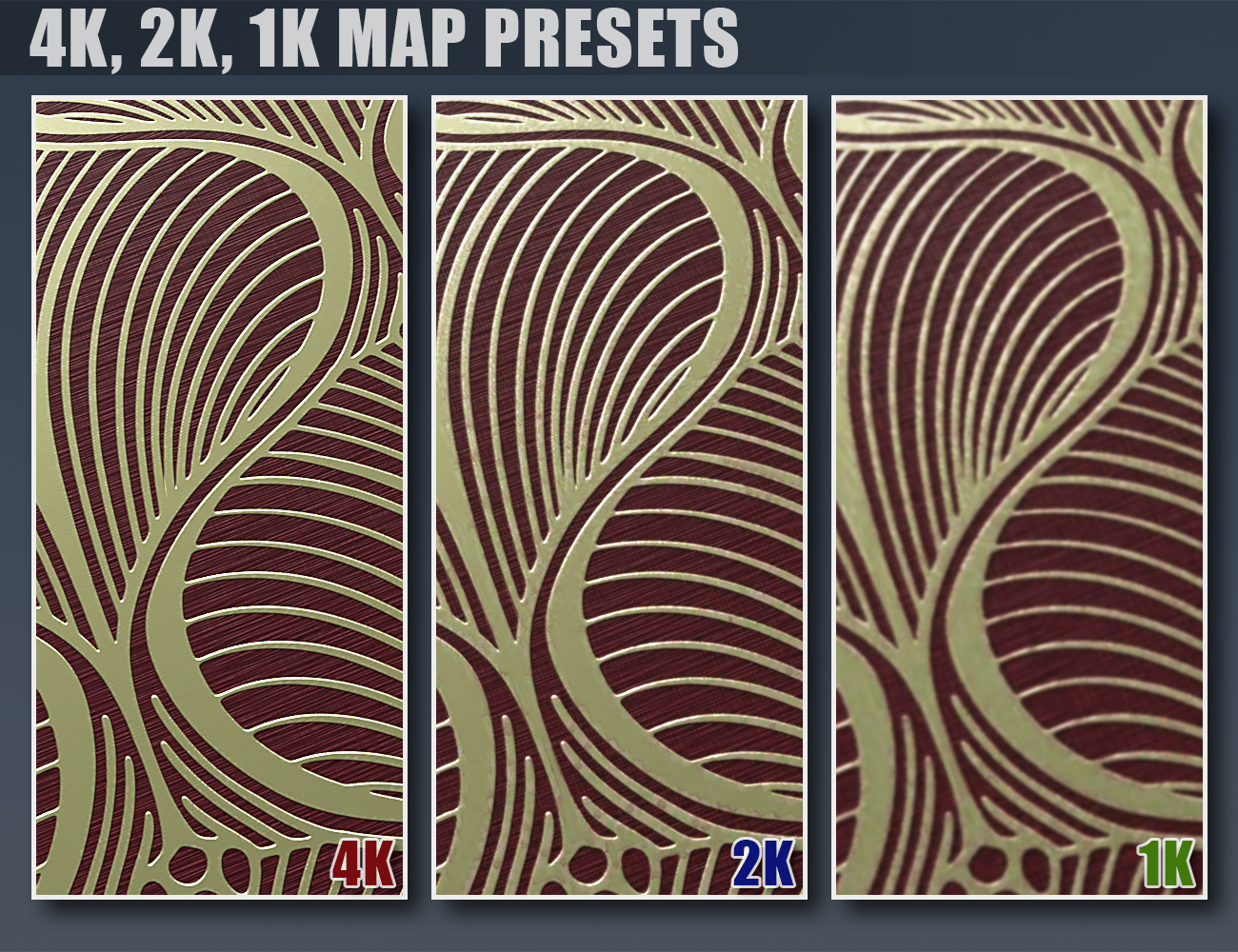 DD PBR Deco Wallpaper Shaders for Iray Vol 3 | Daz 3D